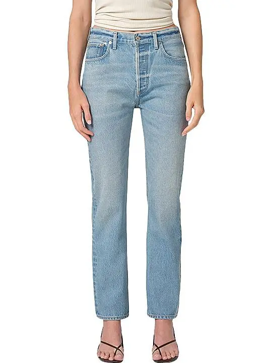 Citizens Of Humanity Blaine High-rise Straight Leg Jeans - Gemini