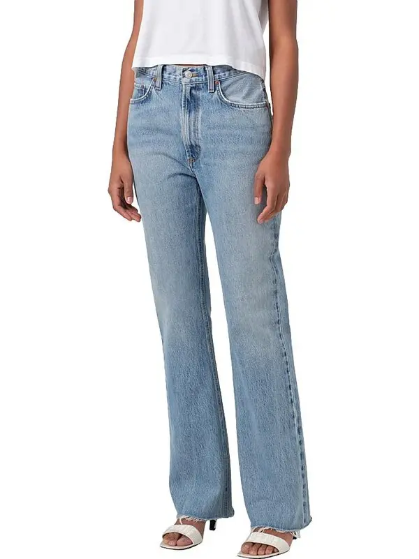 AGOLDE Leena Mid-rise Bootcut Jeans - Stage