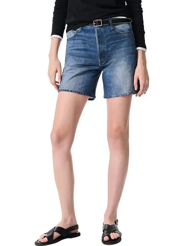 Rag & Bone Miramar Kaia Cotton Terry Shorts - Cosmos