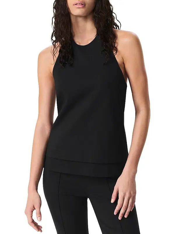 Rag & Bone Irina Snap Halter Top - Black