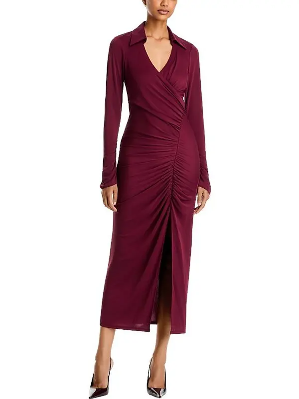 Cinq À Sept Fabia Dress - Black Cherry