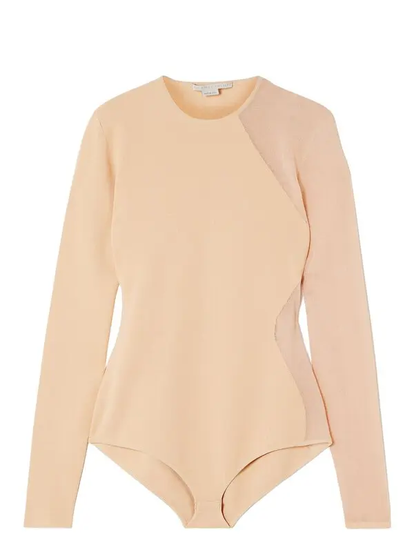 Stella McCartney Miracle Stretch-knit Bodysuit - Neutrals