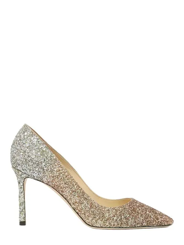 JIMMY CHOO 85mm Romy Pumps - Gold