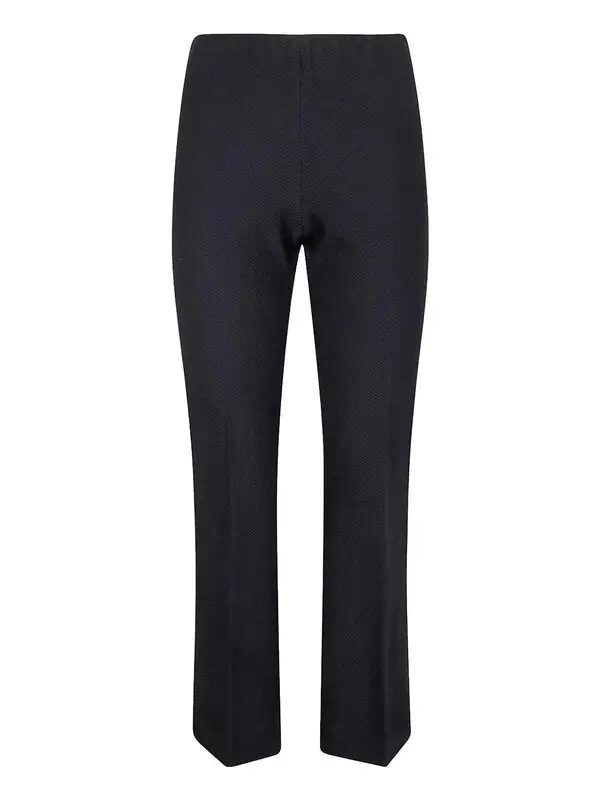 Seventy Pressed-crease Trousers - Black