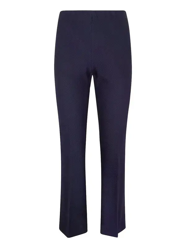 Seventy Honeycomb Knit Trousers - Blue