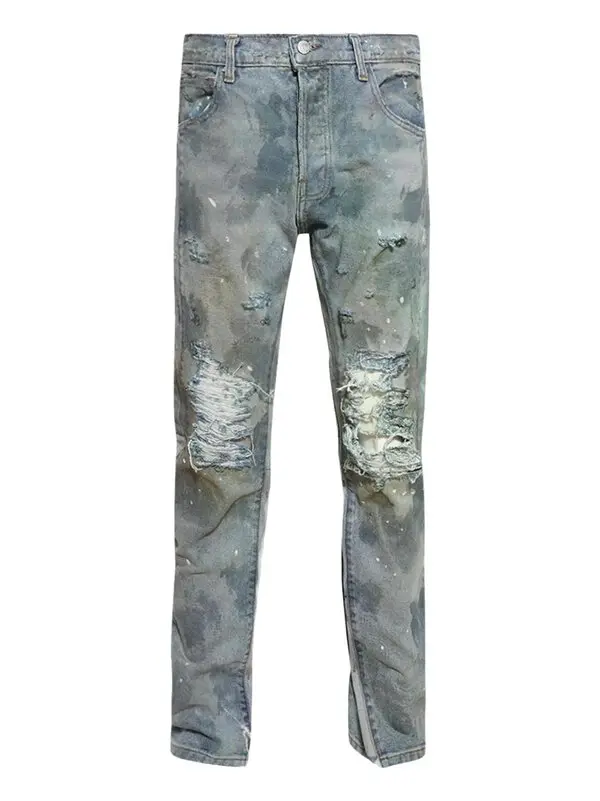 RRR123 Repented Tapered Jeans - Blue