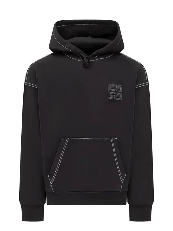 Givenchy Boxy Fit Hoodie - Black