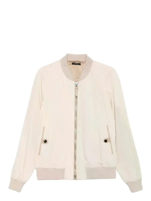 TOM FORD Gabardine Bomber Jacket - Neutrals