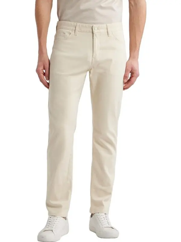 BOSS Delaware Slim Fit Jeans - Open White