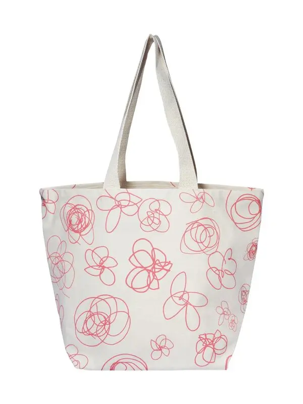 DANCE HAPPY Fiona Wide Tote Bag - Coral