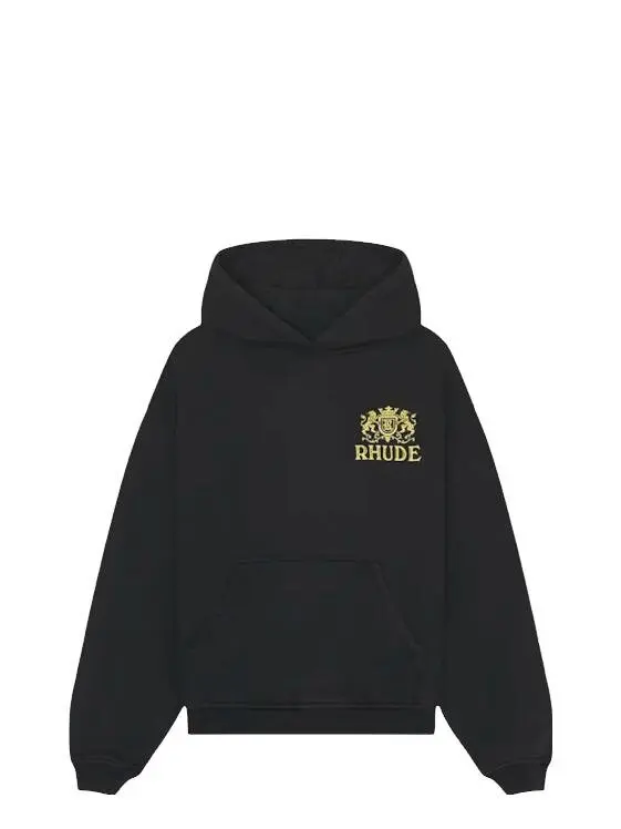 Rhude Cresta Hoodie - Black