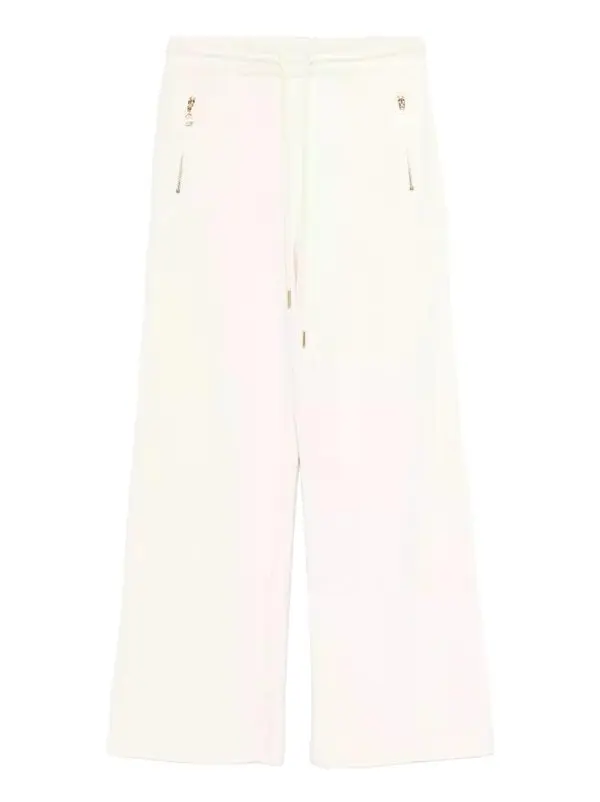 TWINSET Cotton Track Trousers - Neutrals