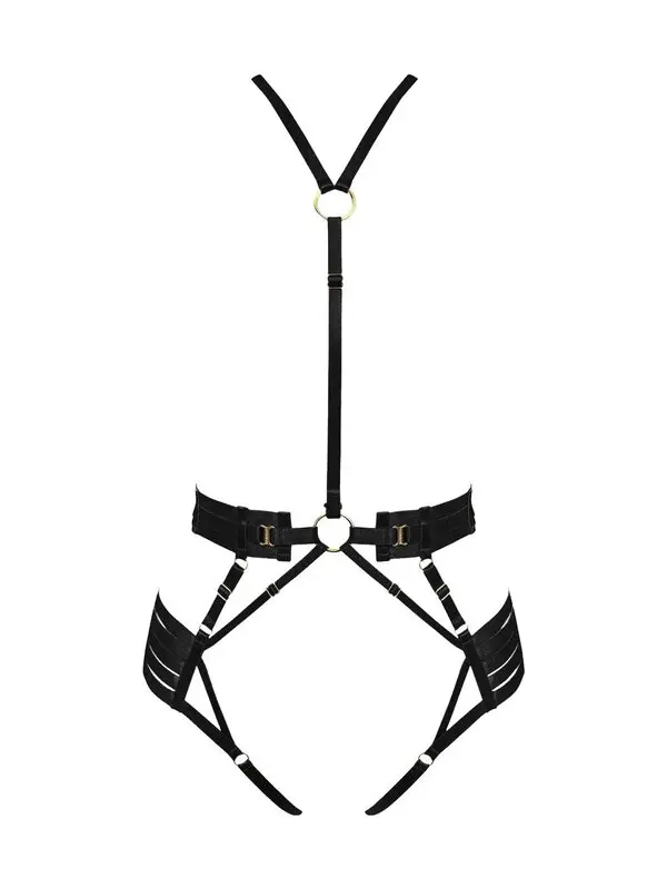 BORDELLE Strap Harness - Black