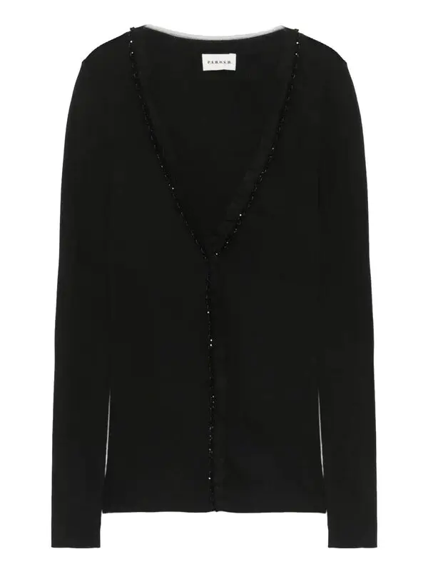 P.a.r.o.s.h Cipria Cardigan - Black