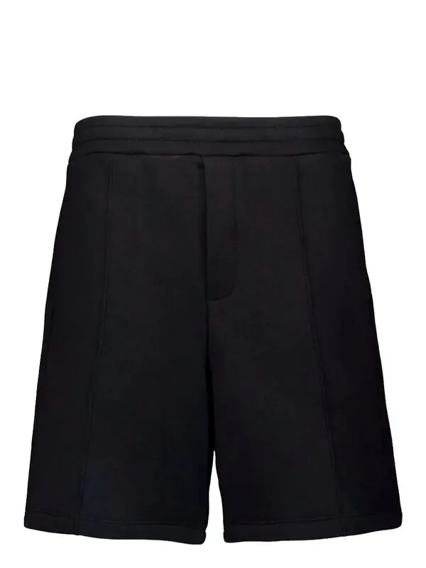 Valentino Garavani Cotton Track Shorts - Black