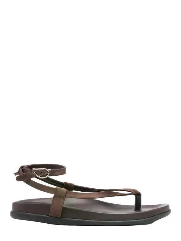 ANCIENT GREEK SANDALS Saloni Sandals - Brown