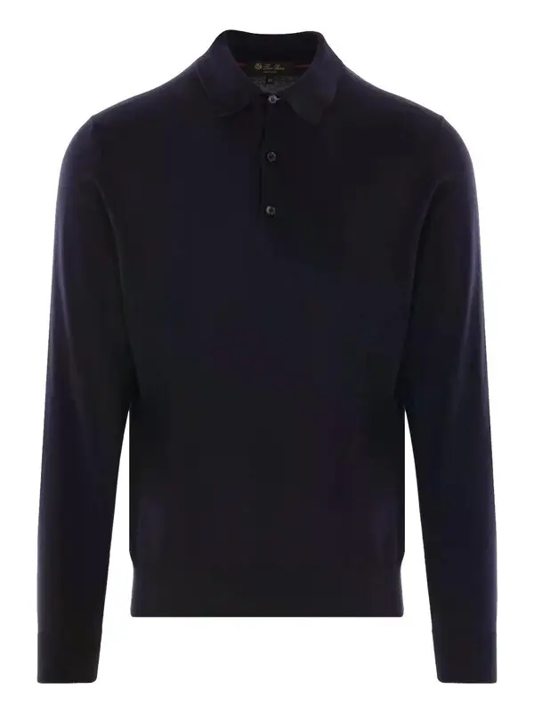 Loro Piana Ice Wish Polo Shirt - Blue