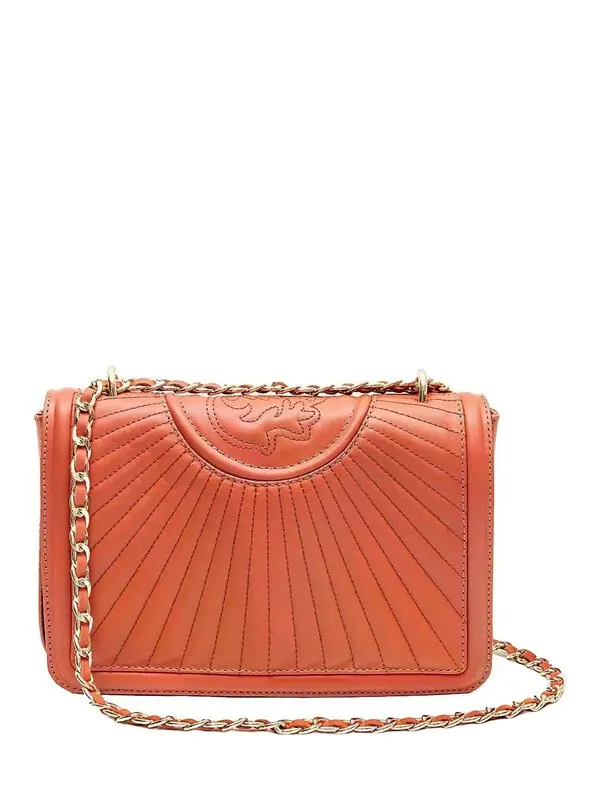 ISLA Flap Alba Shoulder Bag - Orange