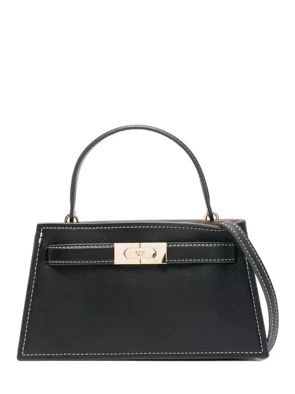 Tory Burch Small Lee Radziwill Tote - Black