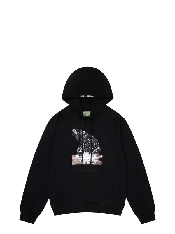 DENIM TEARS X Arthur Jafa Lerage Hoodie - Black