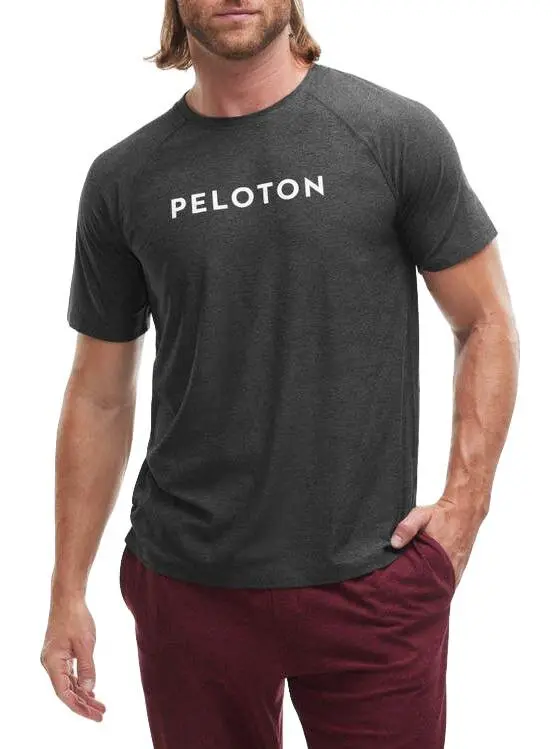 PELOTON Classic Fit Short Sleeve Top - Black