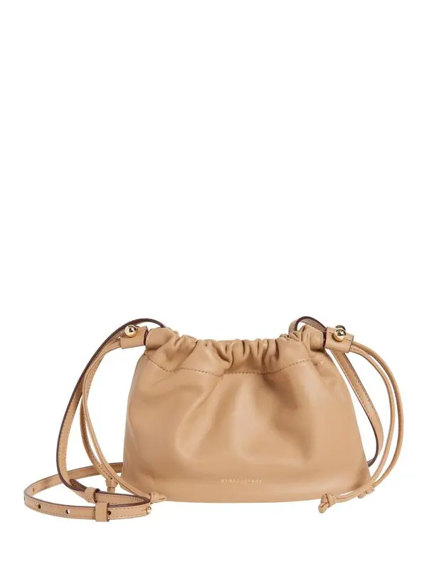 Strathberry Drawstring Bucket Bag - Caramel