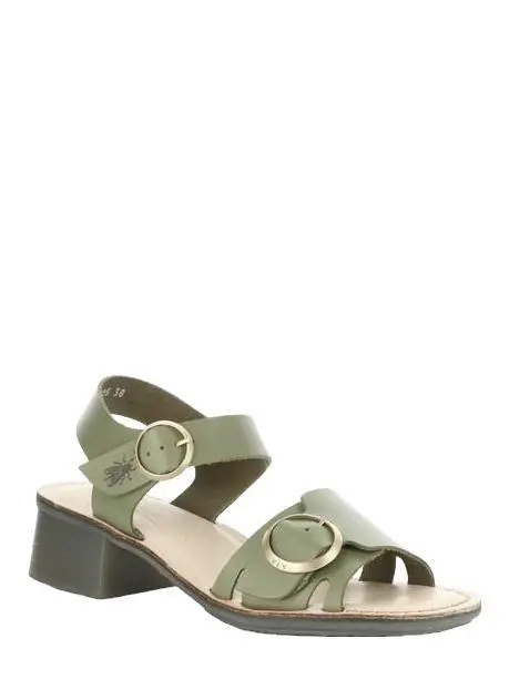 Fly London Ebli Ankle Strap Sandal - Smog/natural