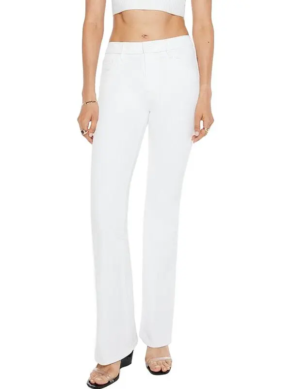 MOTHER High Rise Flare Jeans - Totally Innocent
