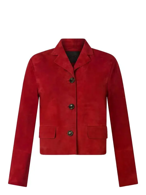 Liu Jo Suede Jacket - Red