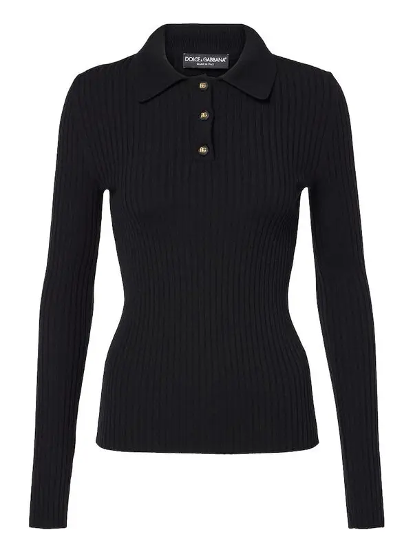 Dolce & Gabbana Wool-blend Sweater - Black