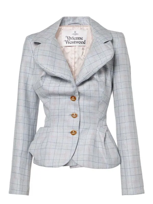 VIVIENNE WESTWOOD Drunken Tartan Blazer - Multicoloured
