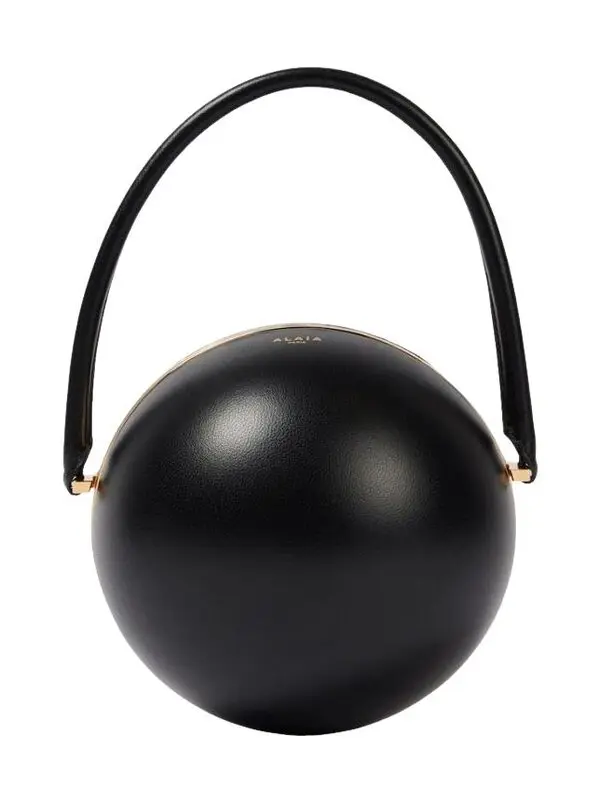 Alaïa Sphere Leather Tote - Black