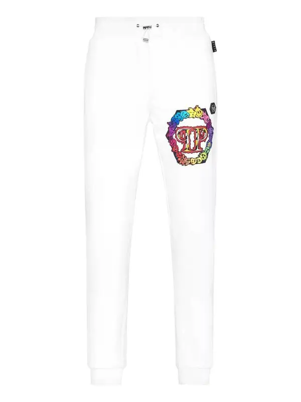 Philipp Plein Logo-print Track Pants - White