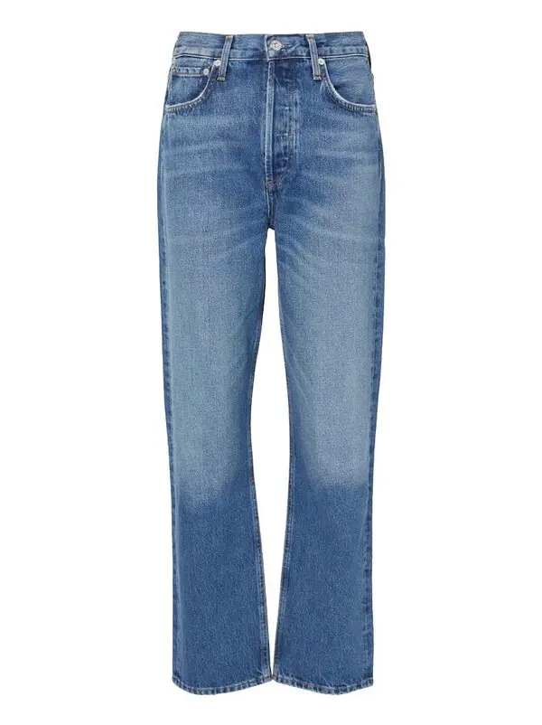 Citizens Of Humanity Blaine High-rise Straight Jeans - Blue