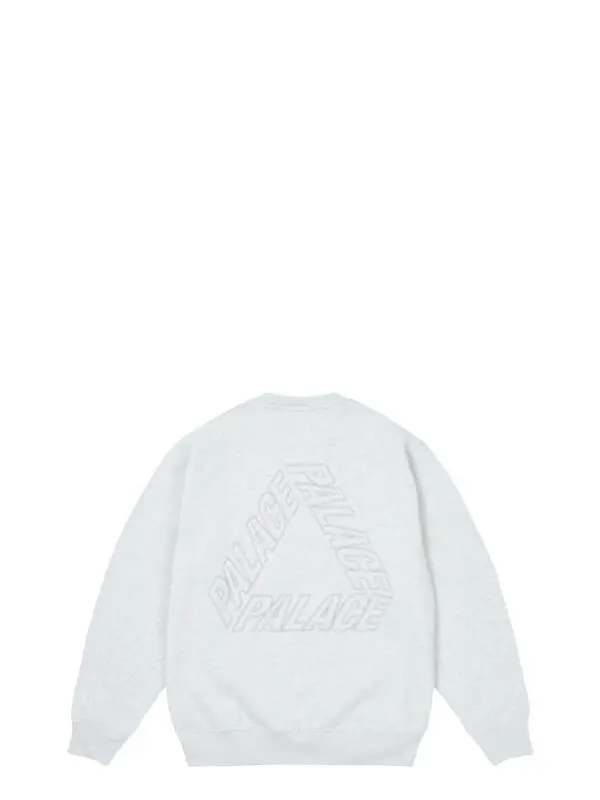 PALACE Outline P3 Crew - Grey Marl