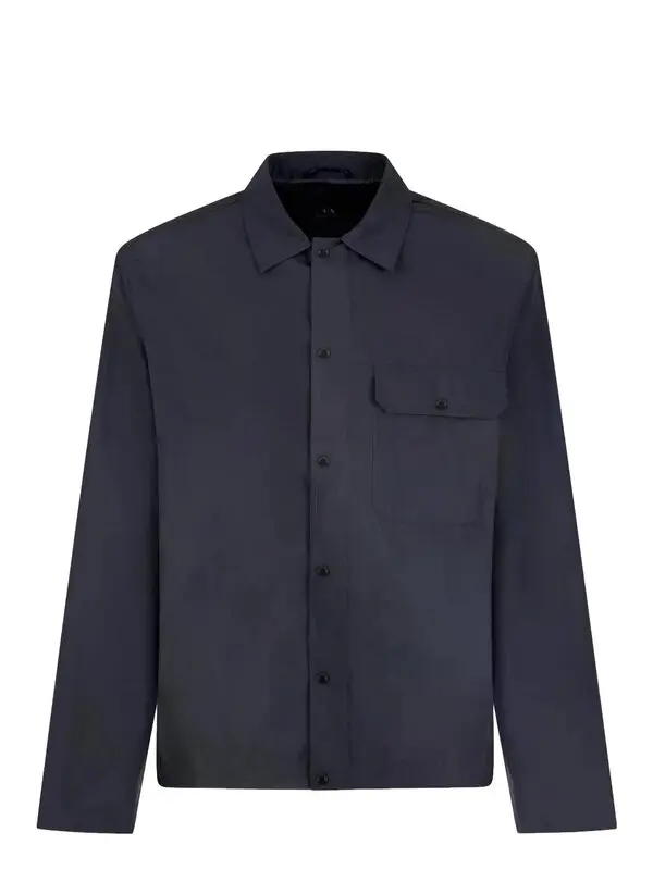 Armani Exchange Long-sleeve Shirt - Blue