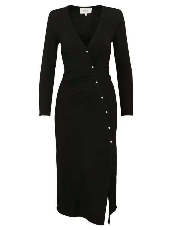 Ba&sh Tango Midi Dress - Black