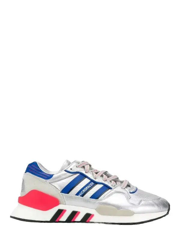 Adidas Zx930xeqt Leather Trainers - Silver