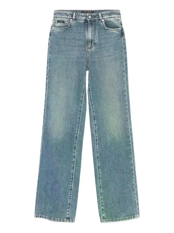 Dolce & Gabbana Straight-leg Jeans - Blue