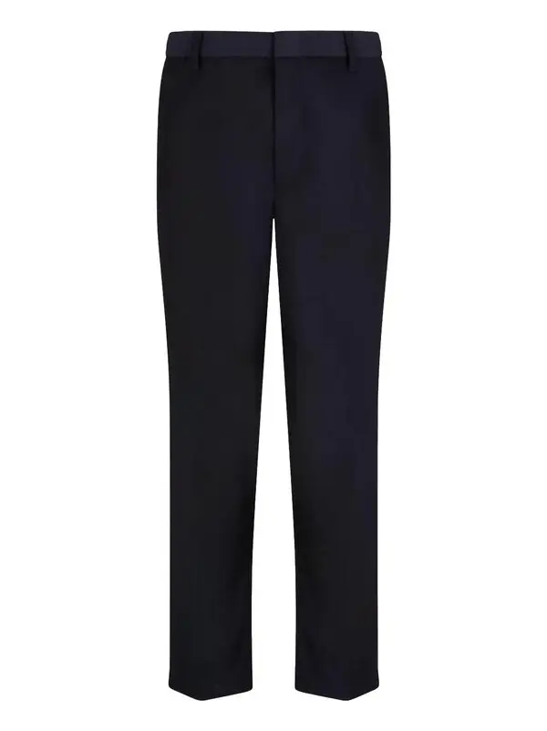 Armani Exchange Straight-leg Trousers - Blue