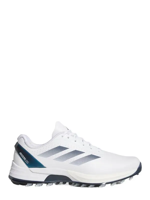 Adidas Adizero Zg Spikeless Golf Shoes - Cloud White / Collegiate Navy / Zero Metalic