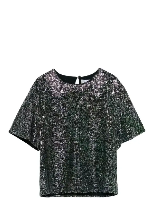 Giuseppe Di Morabito Rhinestone-embellished T-shirt - Black