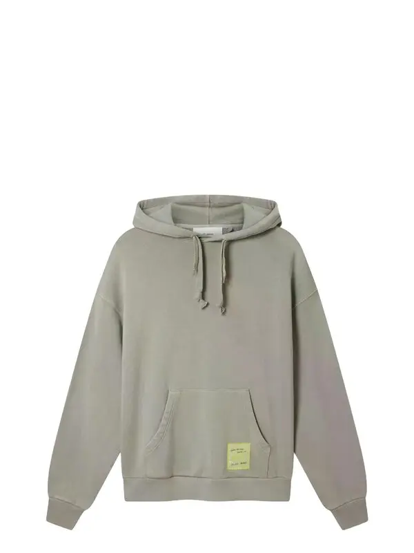 Axel Arigato Logo-patch Hoodie - Green
