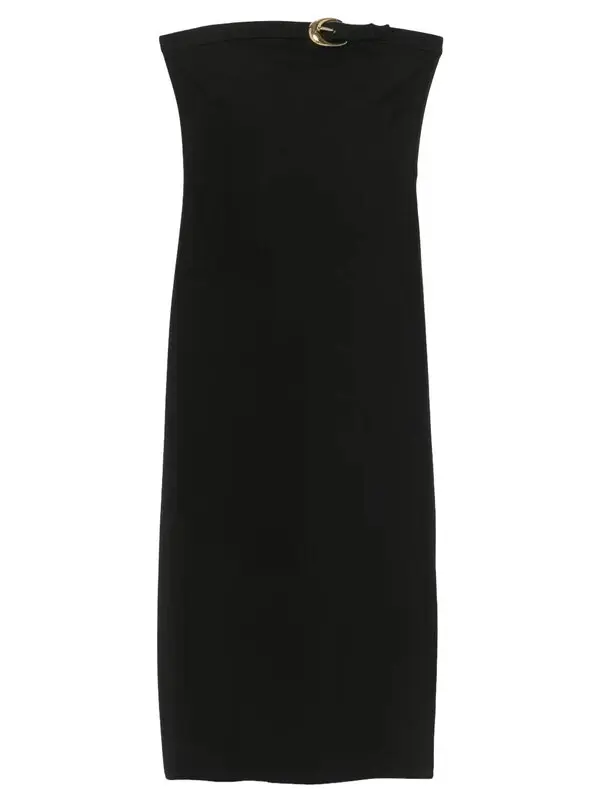 Staud Beekman Midi Dress - Black