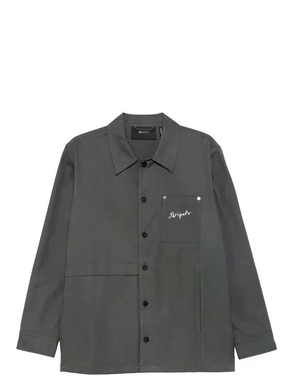 Axel Arigato Rowe Overshirt - Grey