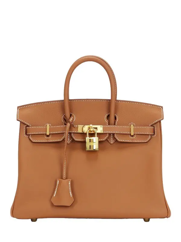 Hermès Birkin 25 Handbag - Gold