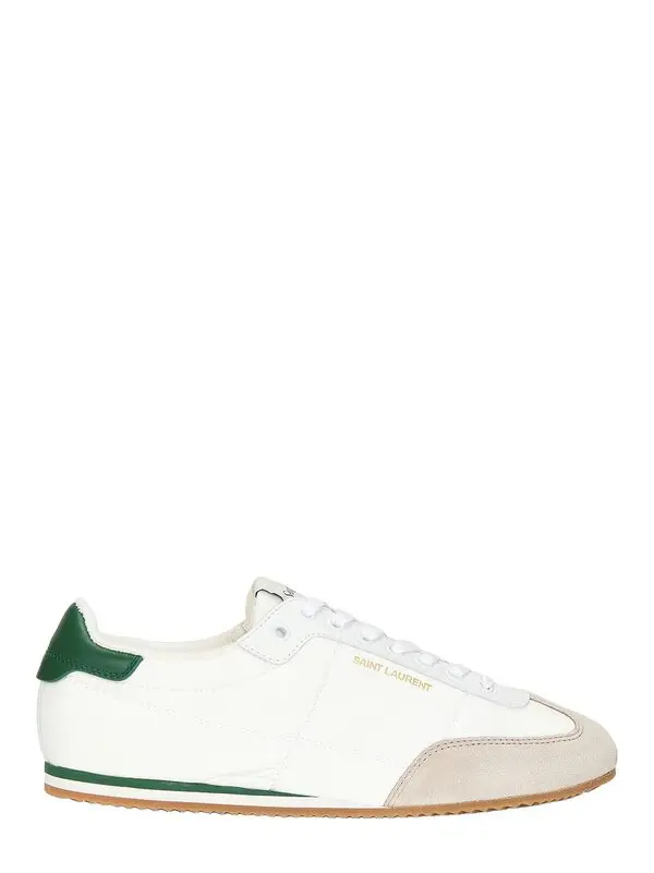 Saint Laurent Aston Low Top Sneaker - Blanc
