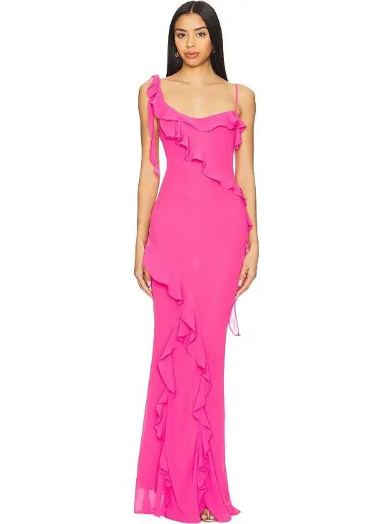 Majorelle Teagan Gown - Pink