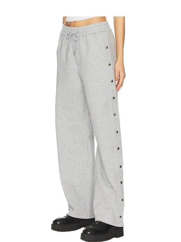 SEROYA Lila Sweatpant - Heathered Grey