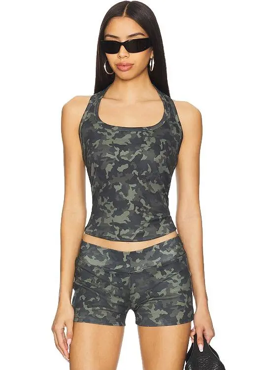 NIIHAI Sleeveless Top - Camo